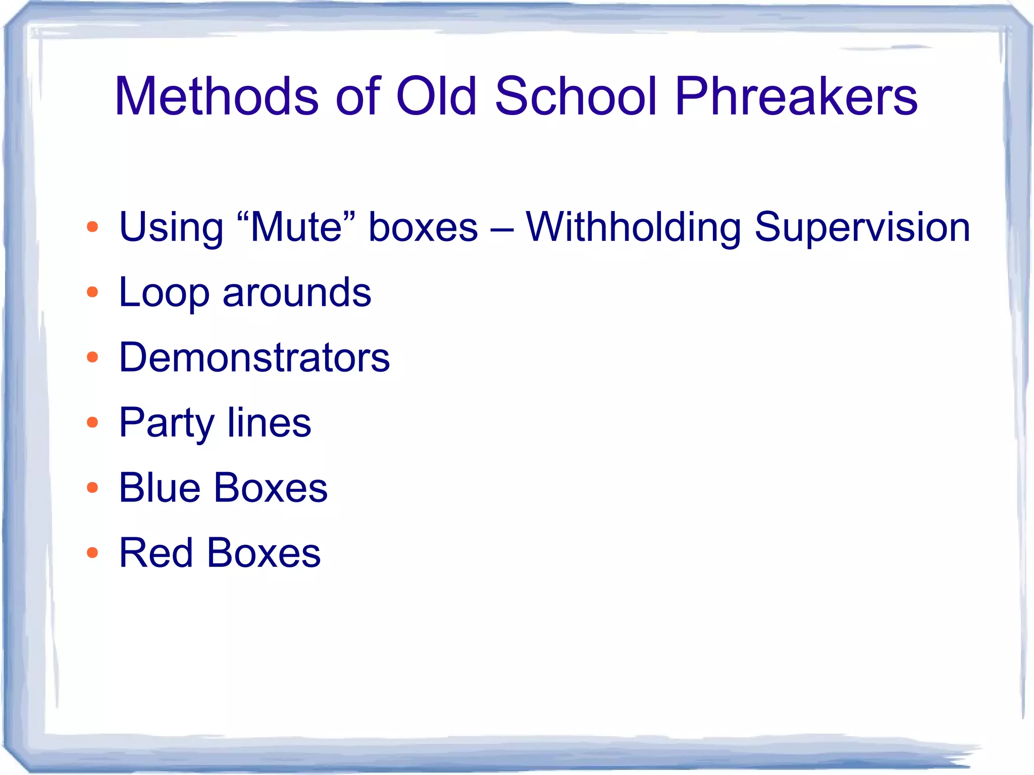 John “captain crunch” draper. history of hacking | PDF