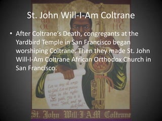 John coltrane | PPTX