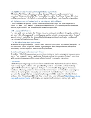 john coltrane | PDF | Jazz | Music