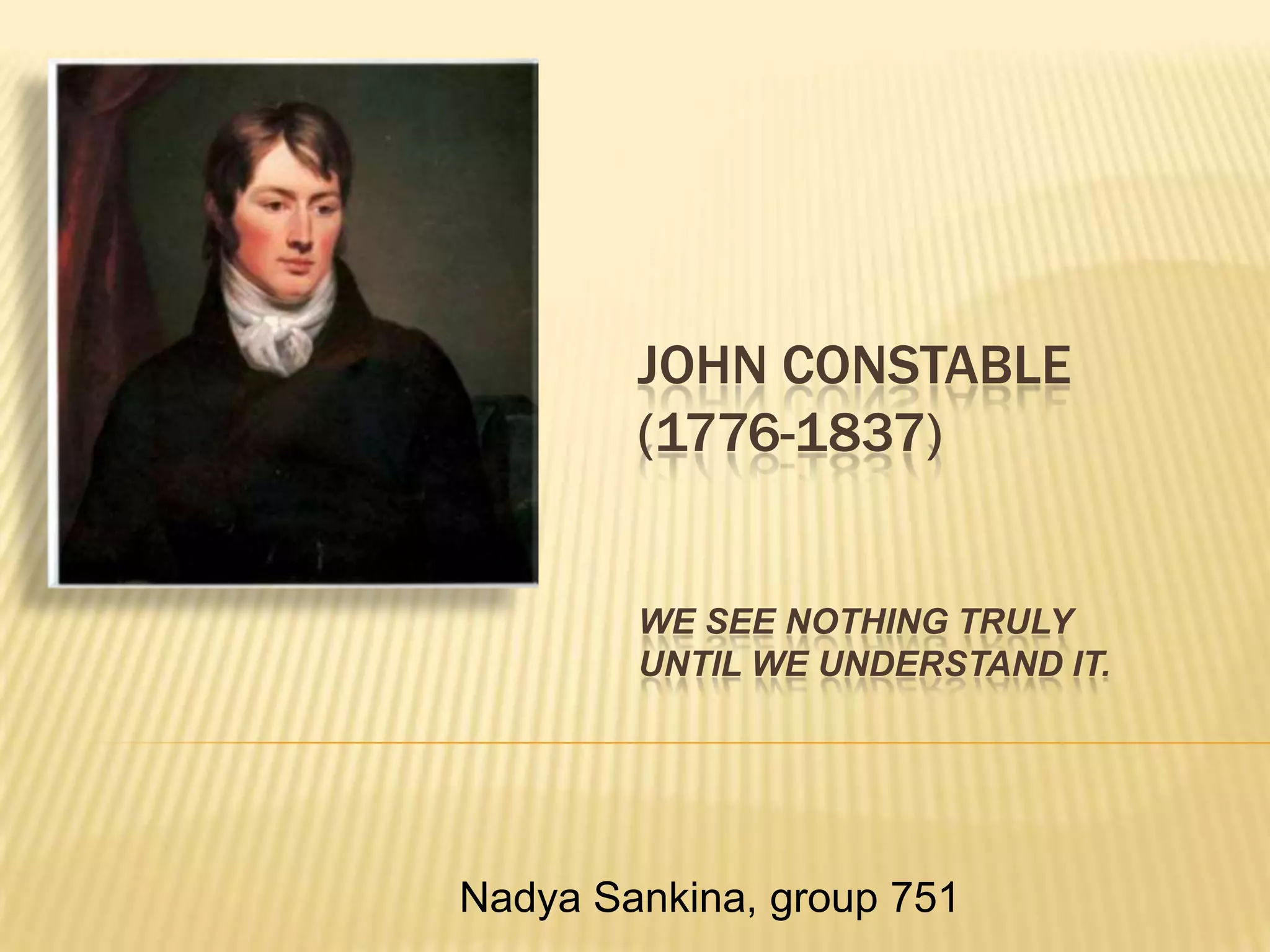 John Constable | PPT