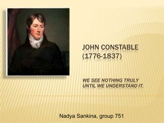 John Constable | PPT