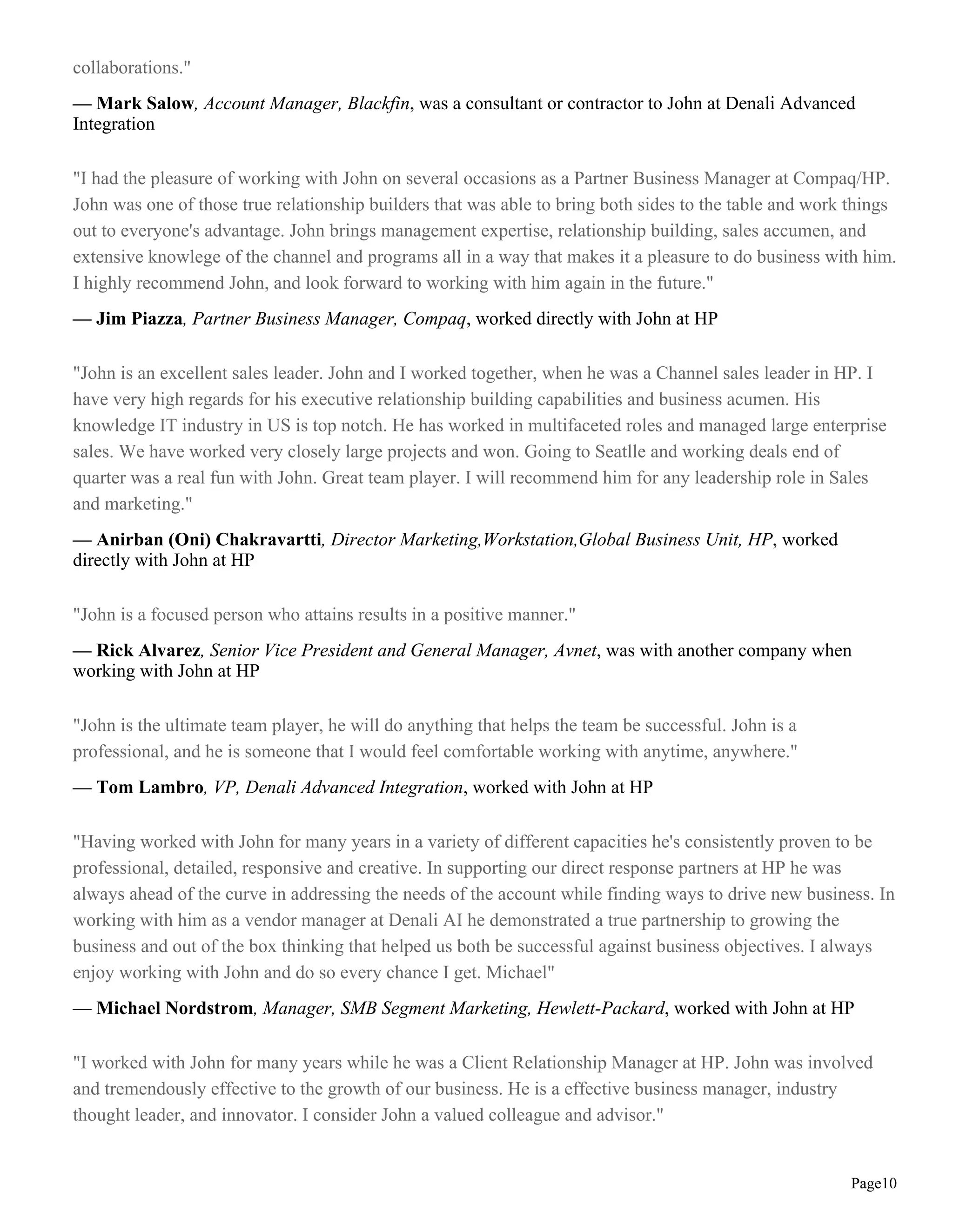 John convery linkedin profile | PDF