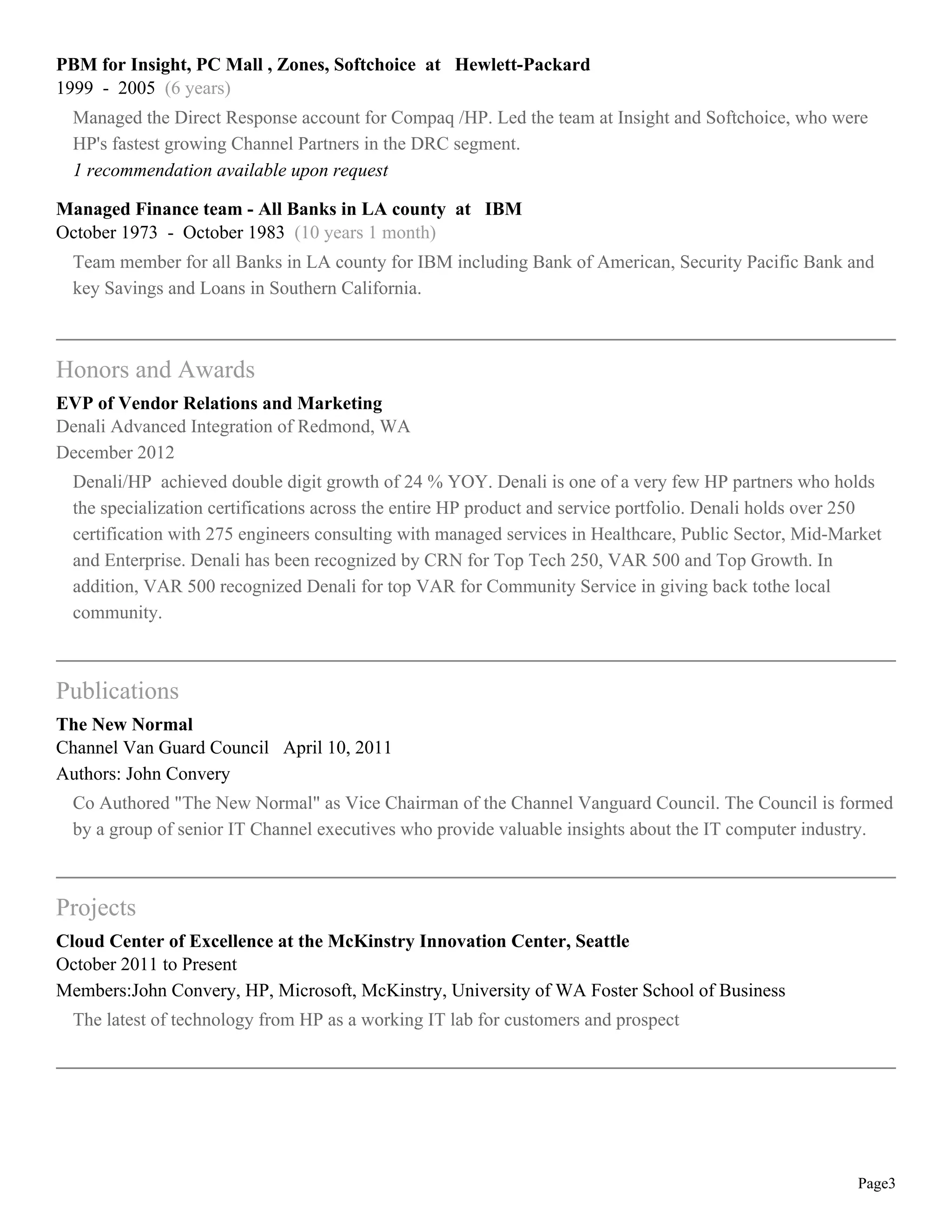 John convery linkedin profile | PDF