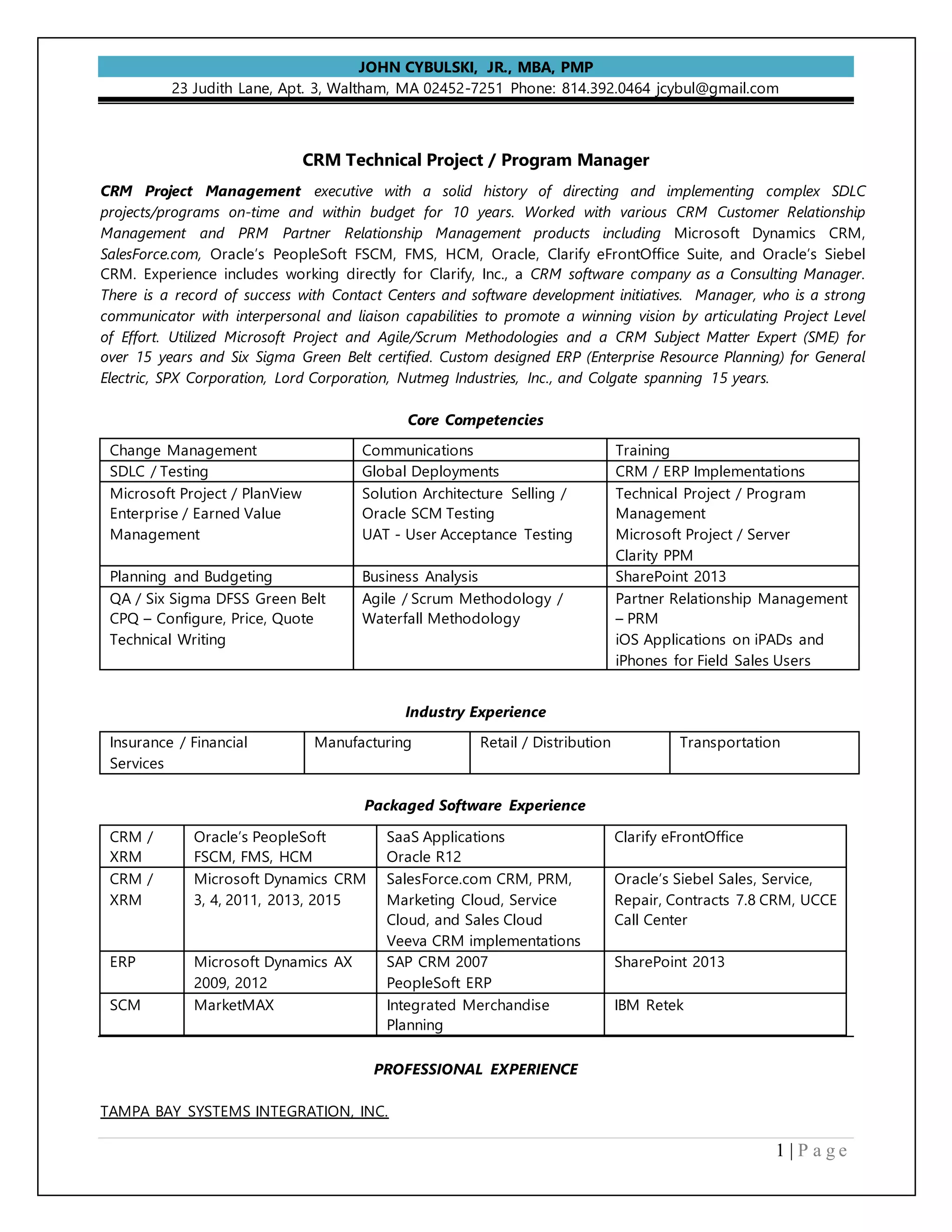 John Cybulski, Jr | DOCX