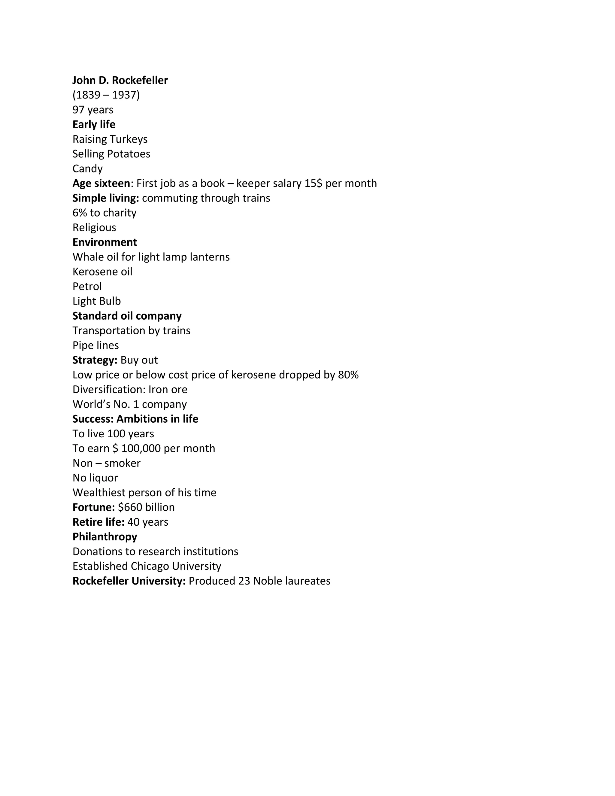 John d. rockefeller | DOC