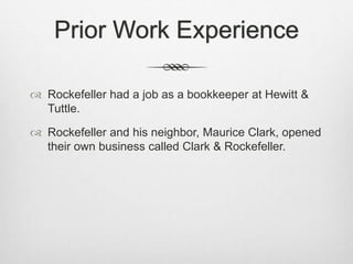 John d. rockefeller | PPTX