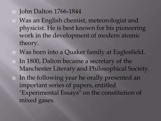 John dalton[1] | PPT