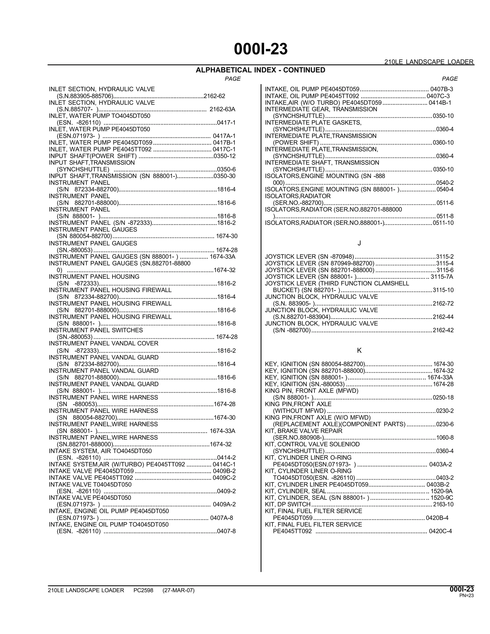 John Deere 210LE Landscape Loader Parts Manual.pdf