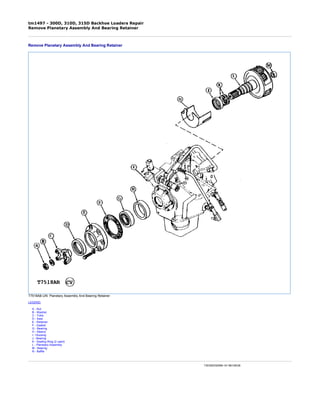 John Deere 300D Backhoe Loaders Service Repair Technical Manual (TM1497 ...