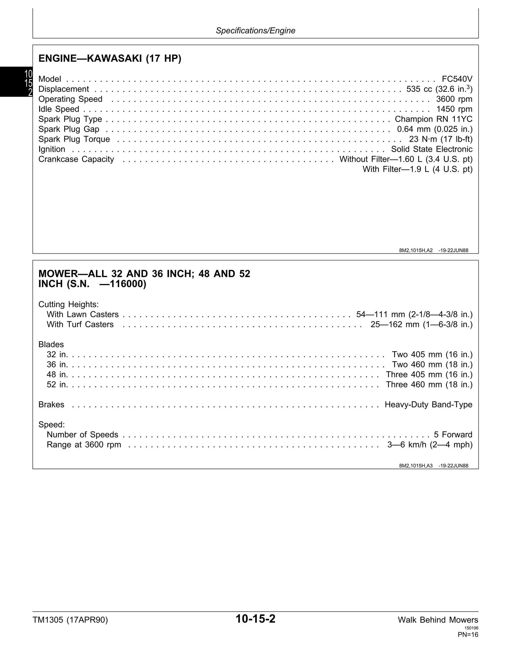 John Deere 32 Inch Commercial Walk-Behind Mower Service Repair Manual.pdf