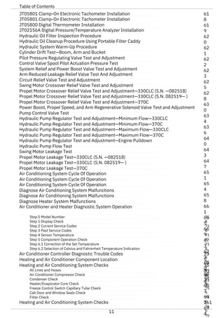 John Deere 330CLC and 370C Excavator Operation, Maintenance ...