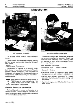 John deere 4 276 t oem engine service repair manual | PDF