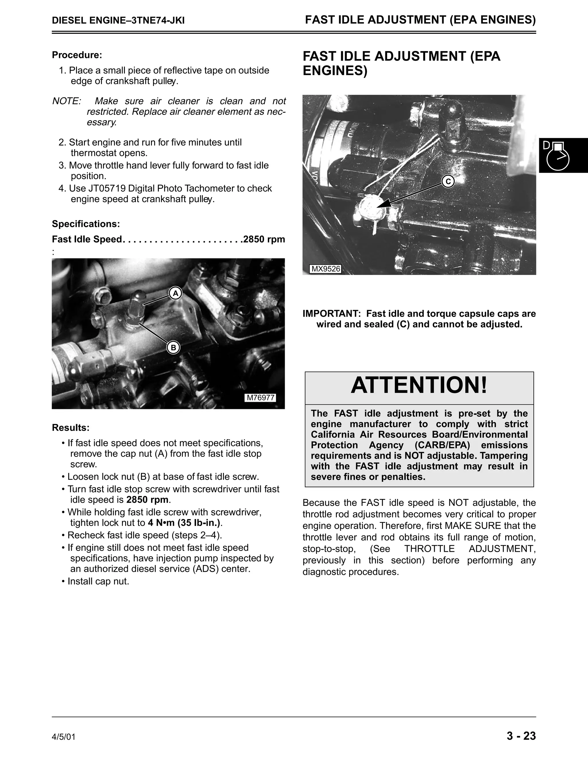John deere 4100 compact utility tractor service repair manual | PDF