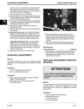 John deere 4100 compact utility tractor service repair manual | PDF