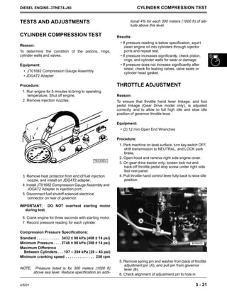 John deere 4100 compact utility tractor service repair manual | PDF