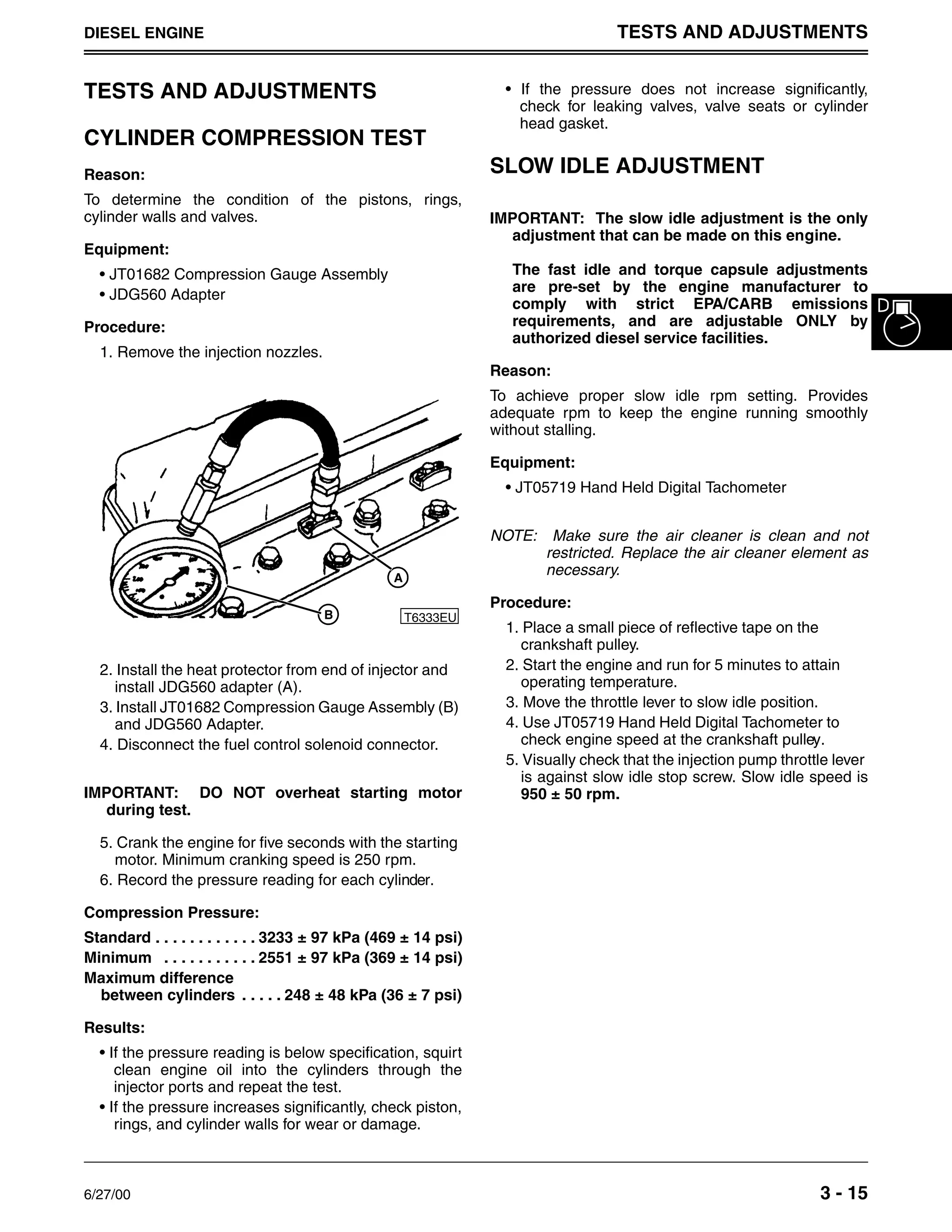 John deere 4500 compact utility tractor service repair manual | PDF