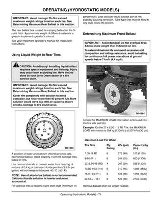 John Deere 4500 Utility Tractors Operators Manual | PDF