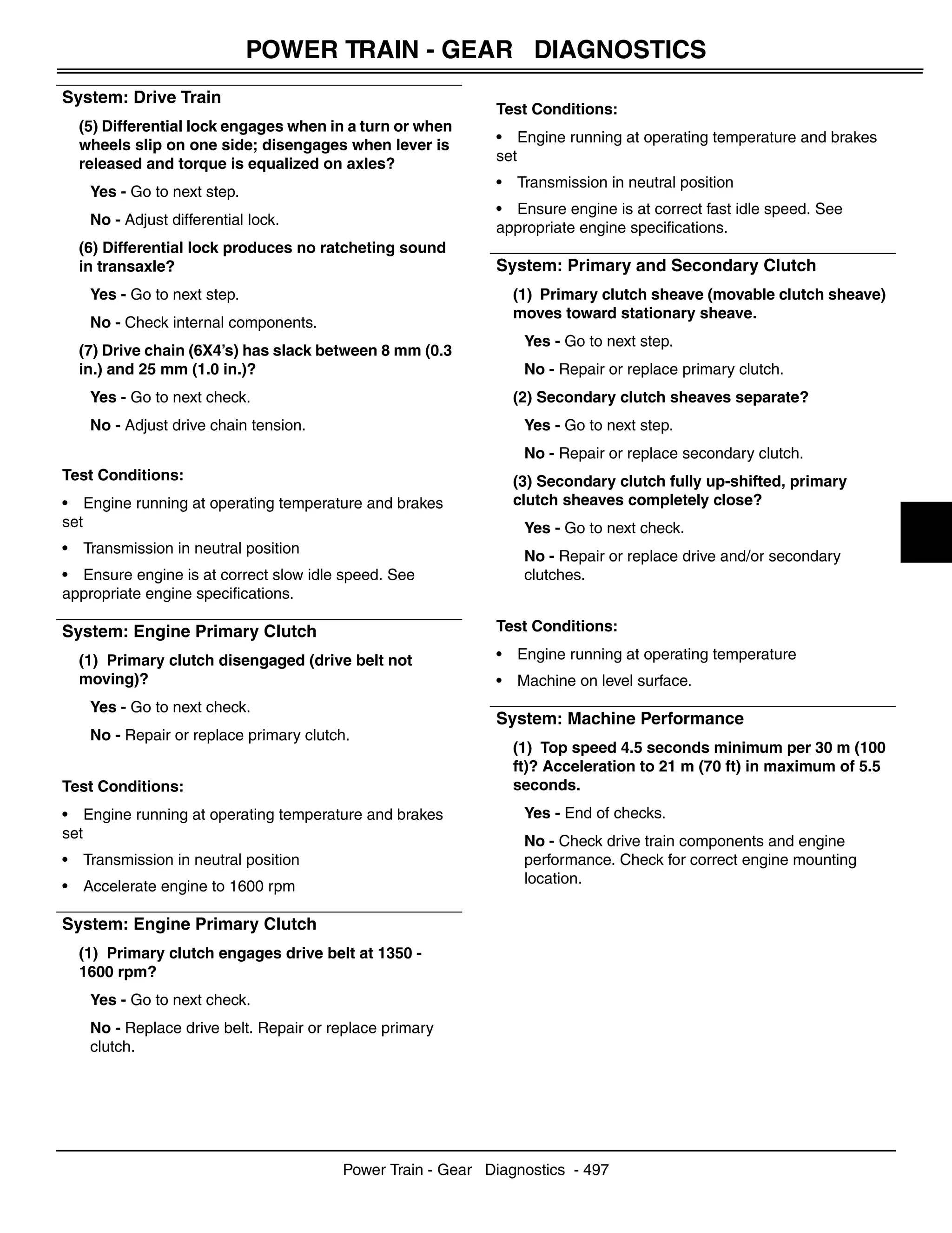 John deere 4x2 and 4x6 gator utility vehicle service repair manual ...