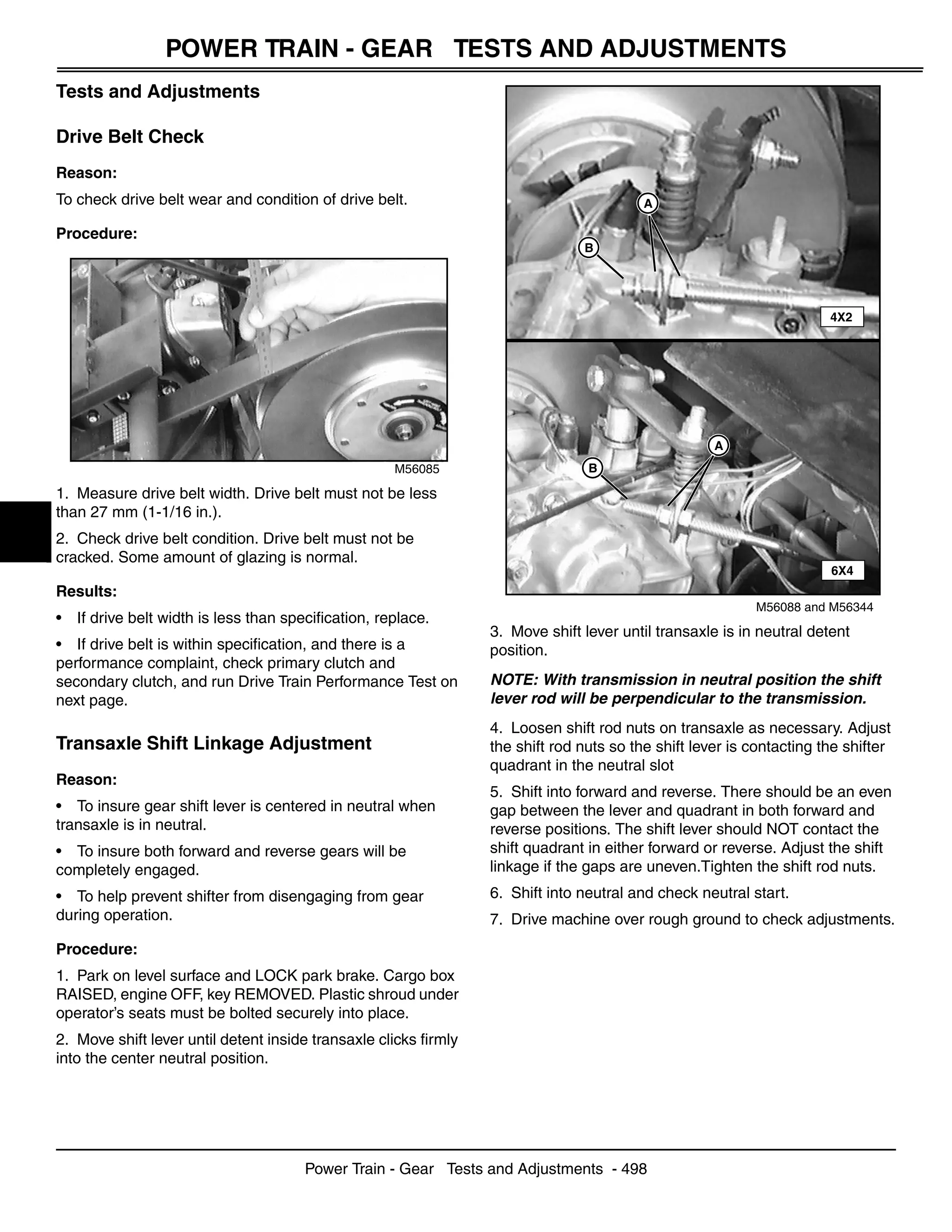 John deere 4x2 and 4x6 gator utility vehicle service repair manual ...