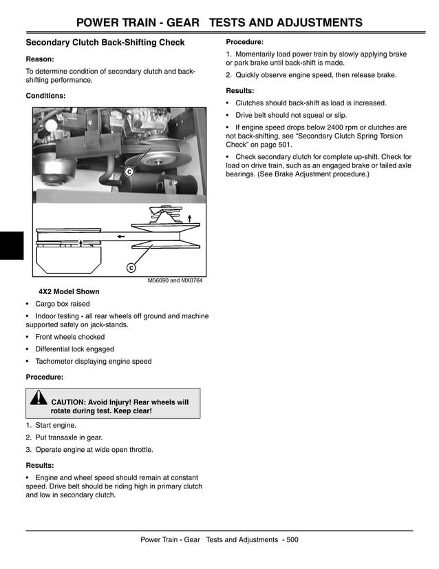 John deere 4x2 and 4x6 gator utility vehicle service repair manual ...