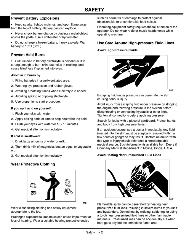 John deere 4x2 and 4x6 gator utility vehicle service repair manual ...