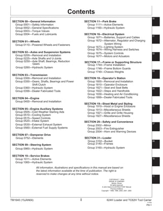 John Deere 624h Wheel Loader Solutions Download | PDF