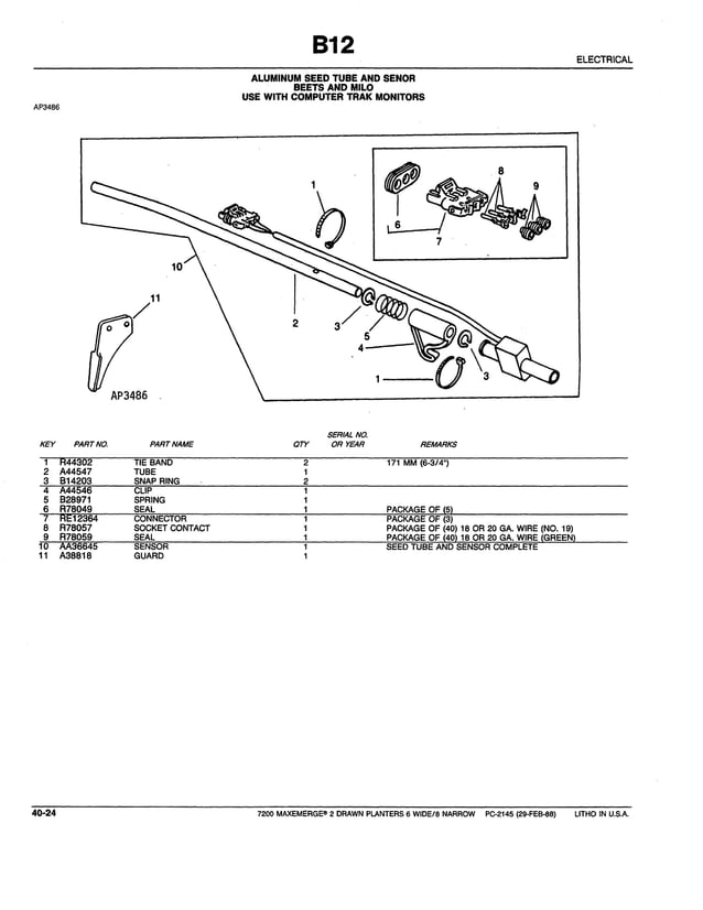 John deere 7200 parts catalog | PDF