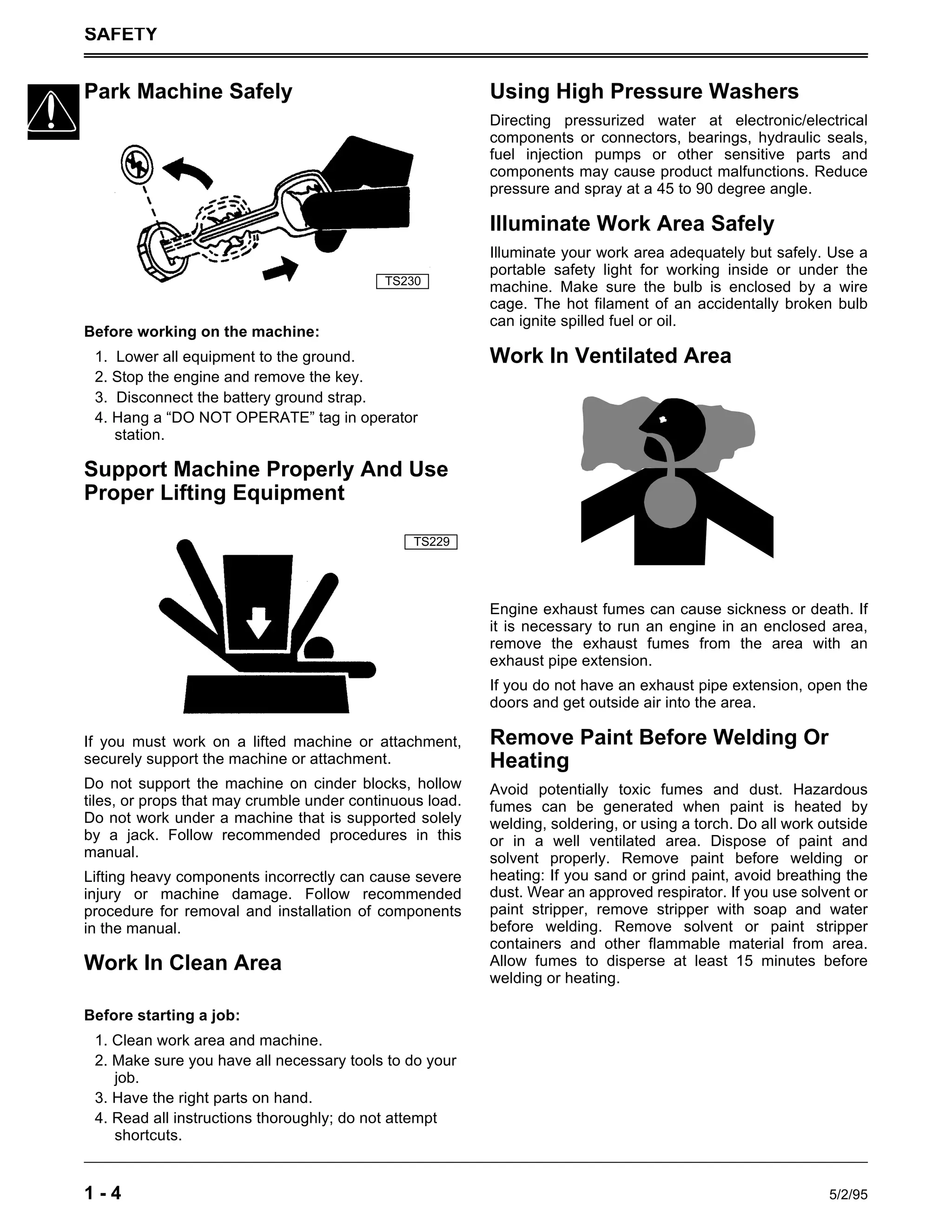 John deere 7, 8, 8 a, 10, &10a backhoes service repair manual | PDF