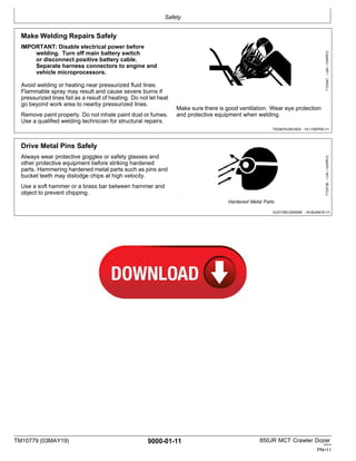 John Deere 850jr Crawler Dozer Mct Operation And Test Technical Manual.pdf