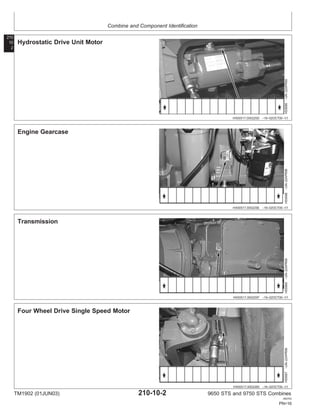 John Deere 9650 STS and 9750 STS Combines Diagnosis and Tests Manual ...