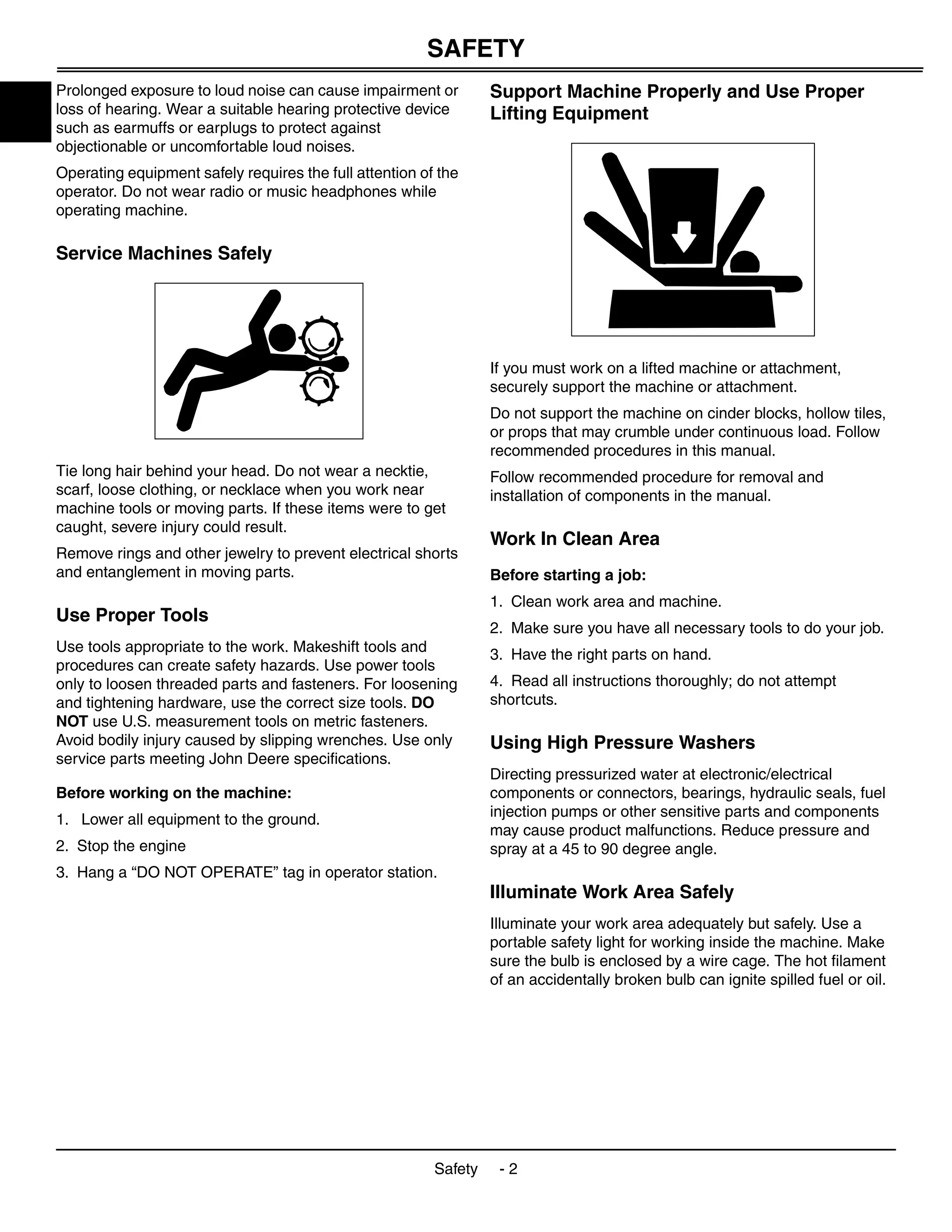 John deere chainsaws cs56 service repair manual | PDF