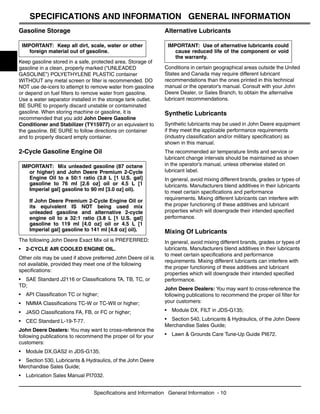 John deere chainsaws cs56 service repair manual | PDF