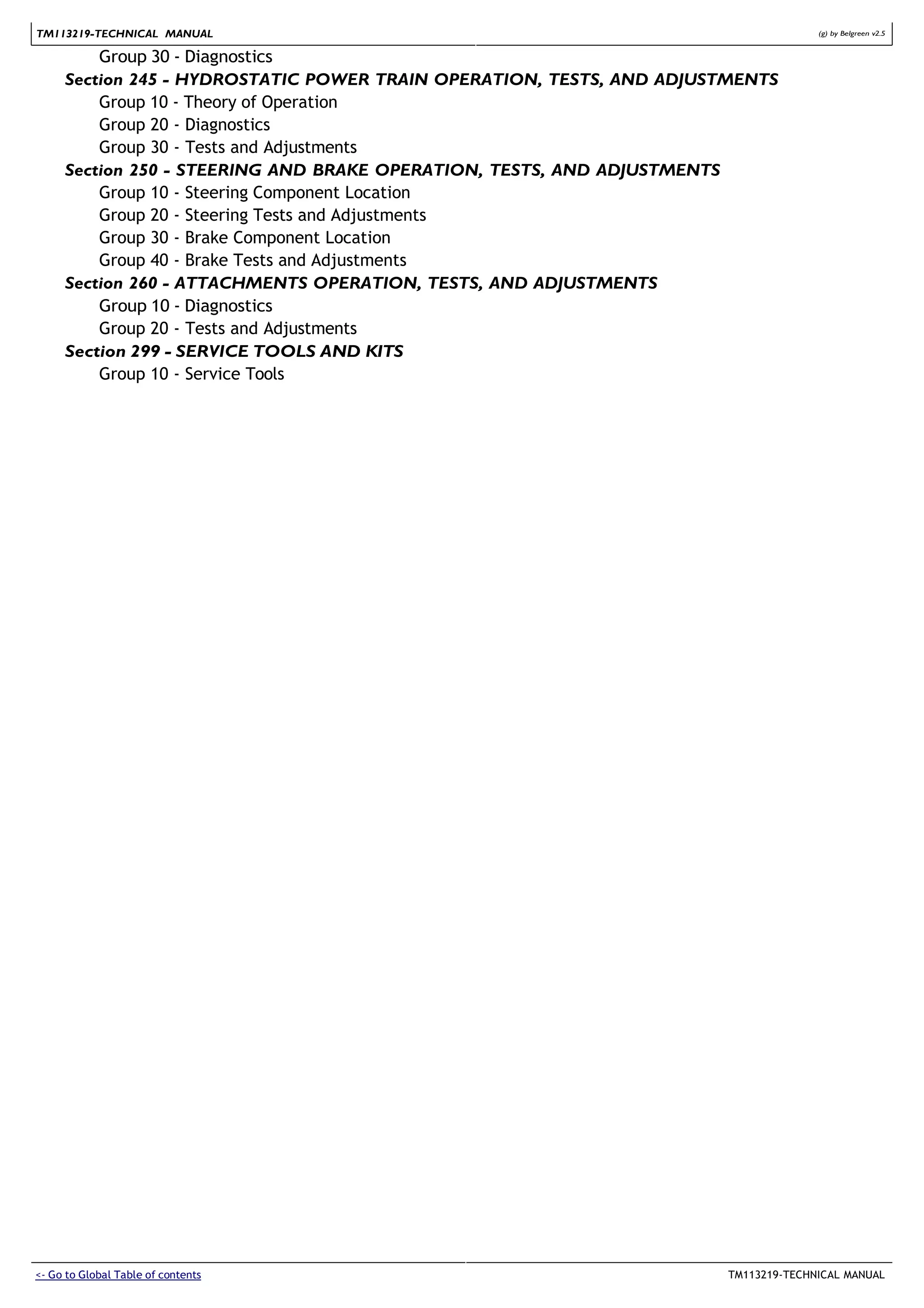 John Deere D125 D130 D140 D150 Lawn Tractors Service Repair Manual.pdf