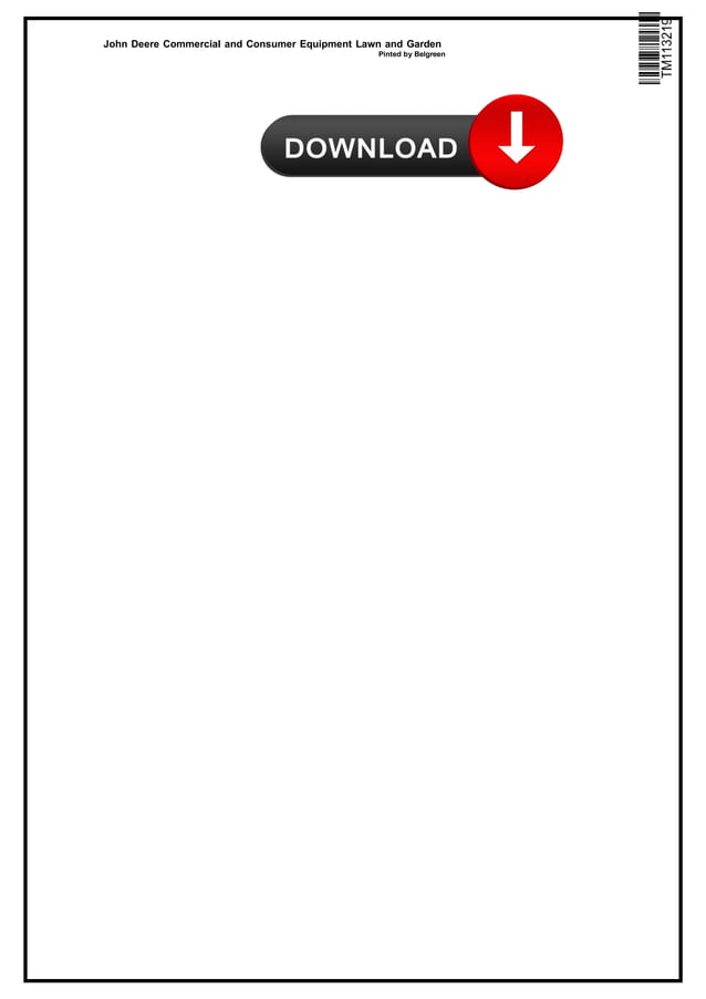 John Deere D155 D160 D170 Lawn Tractors Service Repair Manual.pdf | Commercial Trucks | Auto ...