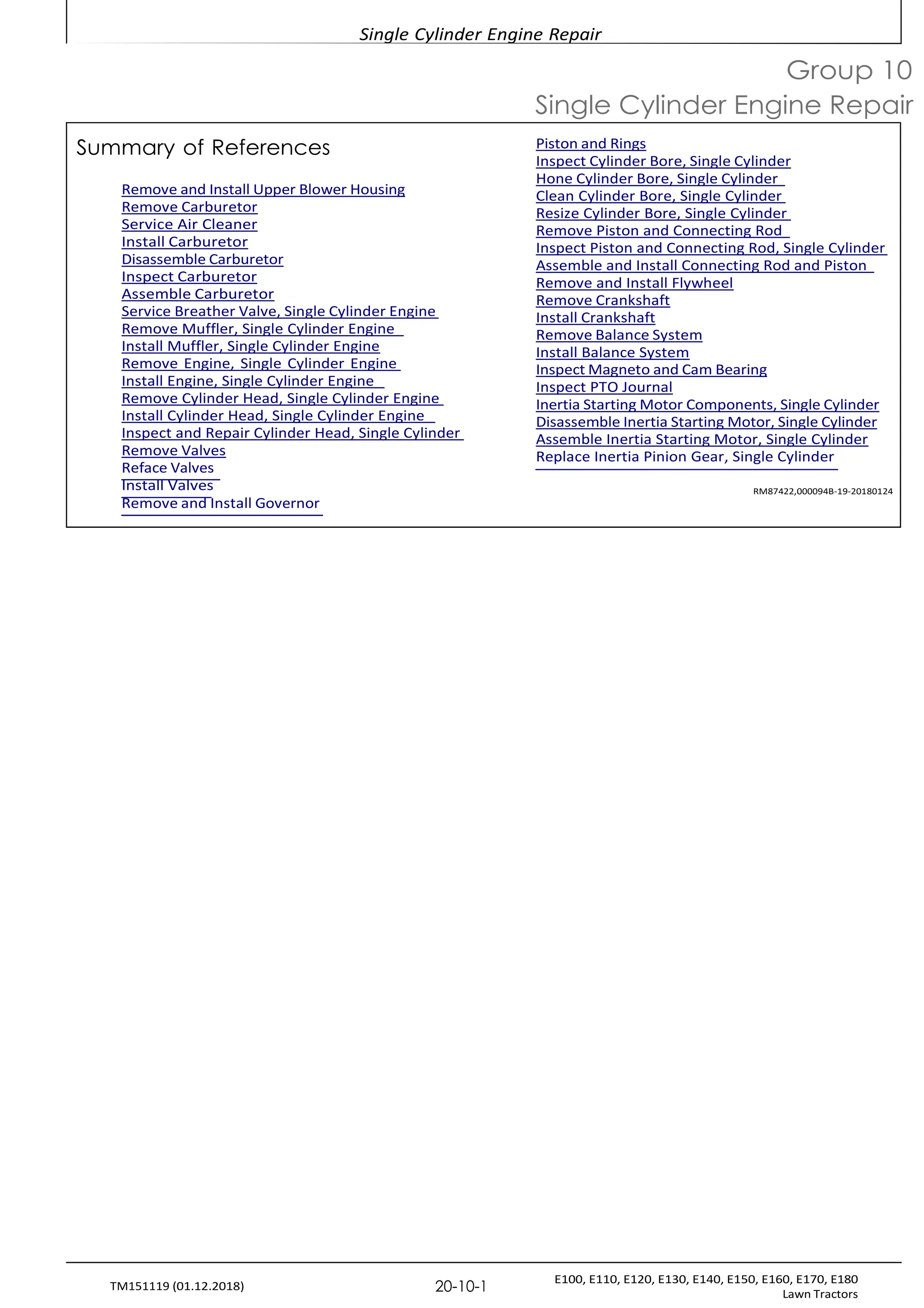 John Deere E130, E140, E150 Repair Guide.pdf