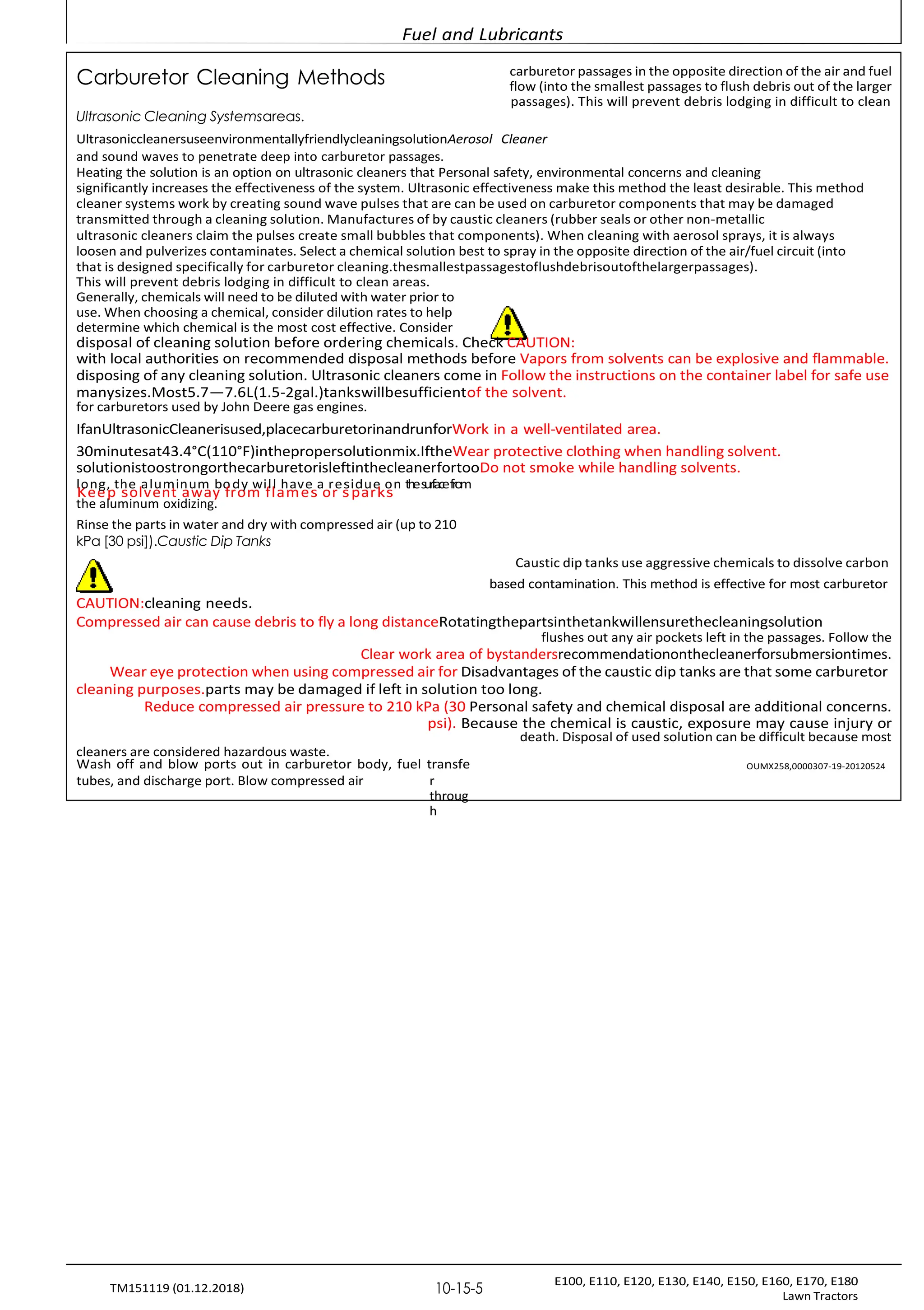 John Deere E160, E170, E180 Troubleshooting Service Manual | PDF