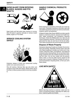 John deere f735 front mower service repair manual | PDF