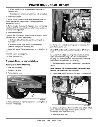 John deere gator light duty cs cx utility vehicle service repair manual ...