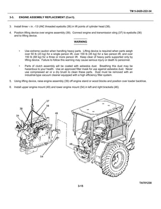 John deere jd410 backhoe loader service repair manual | PDF