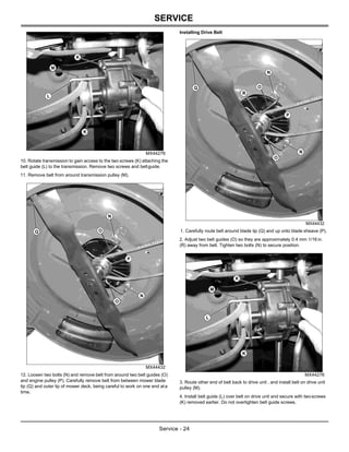 John deere js38, js46, js48, jm26, jm36, jm46 rotary operator manual | PDF
