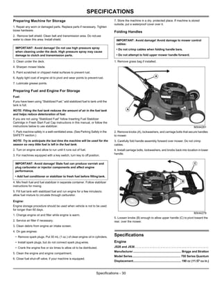 John deere js38, js46, js48, jm26, jm36, jm46 rotary operator manual | PDF