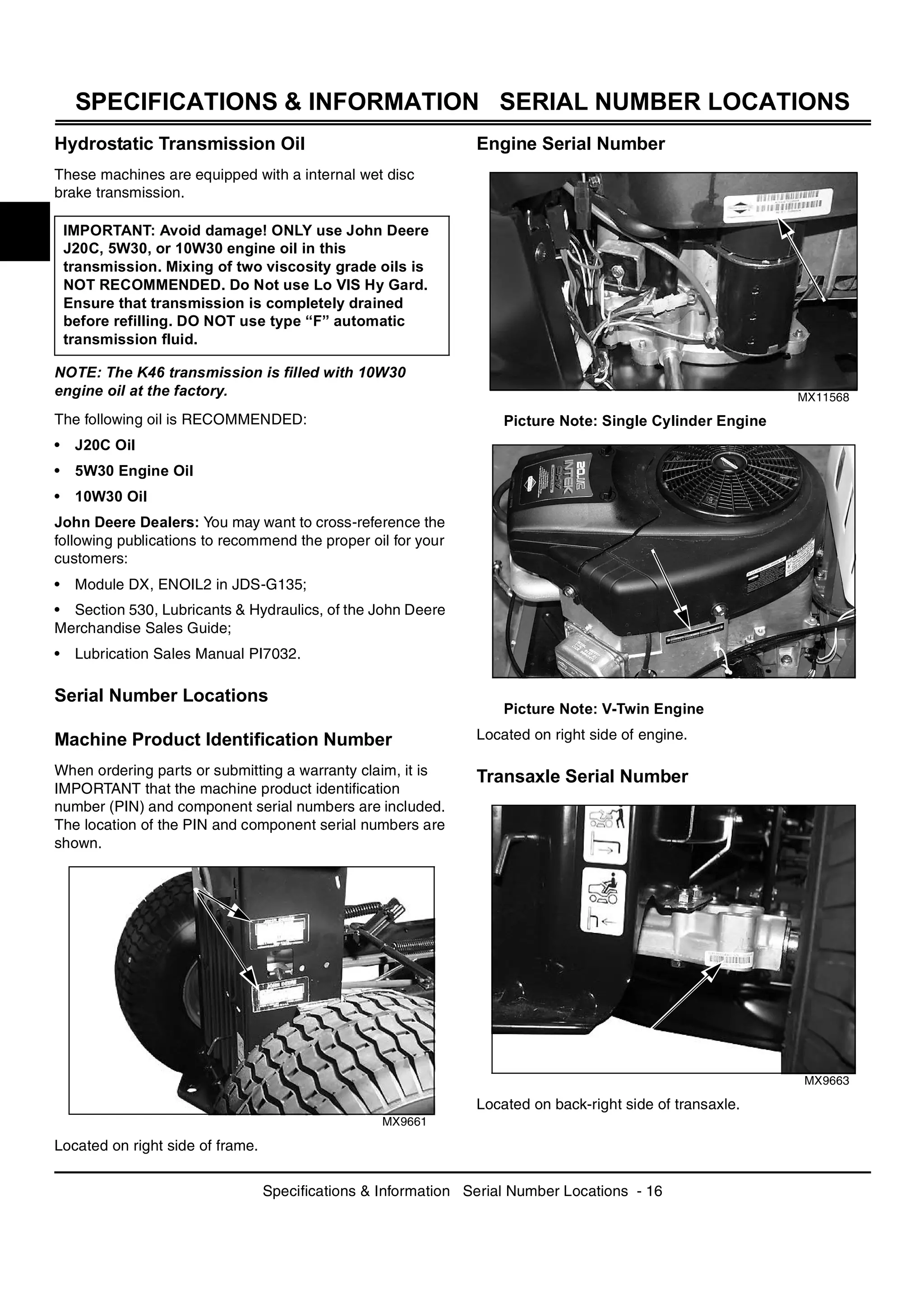 John deere l120 lawn tractor service repair manual (tm2185) | PDF