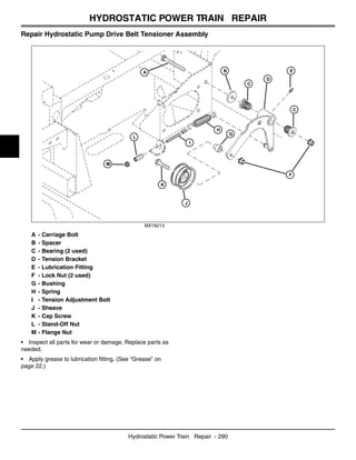 John deere mid mount z-trak 777 mower service repair manual (tm2077) | PDF