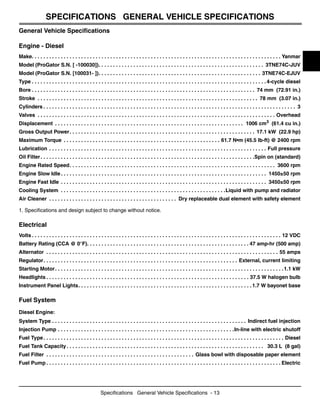 John deere pro gator 2030 utility vehicle service repair manual | PDF ...