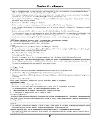 John Deere Tango E5 MOWiT 500F Series II Robotic Mower Technical Manual ...