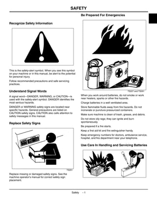 John deere te gator utility vehicle service repair manual | PDF