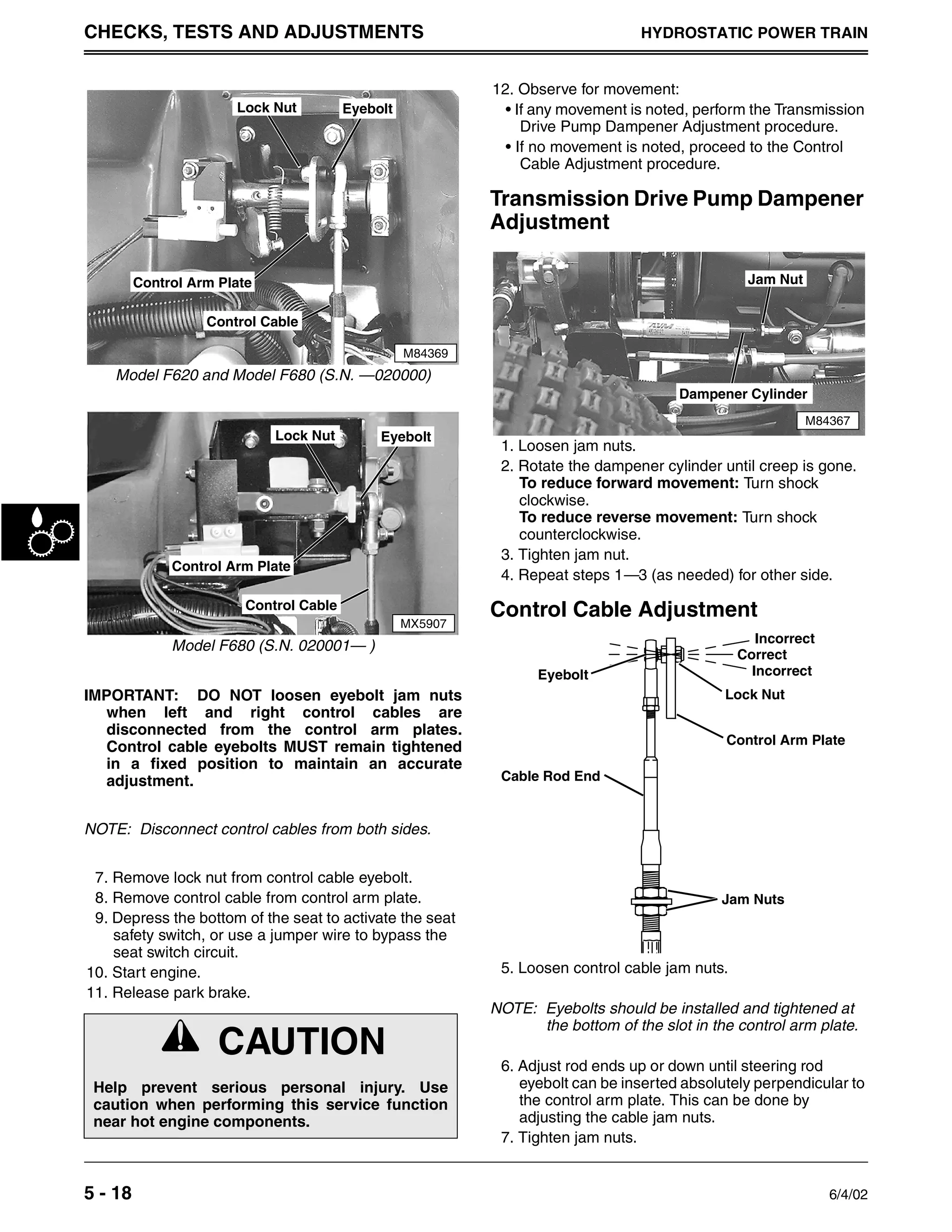 John deere z trak f680 mower service repair manual (tm1678) | PDF