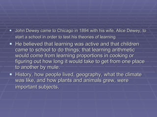 John Dewey | PPT | Graduation | Personal Celebrations & Life Events