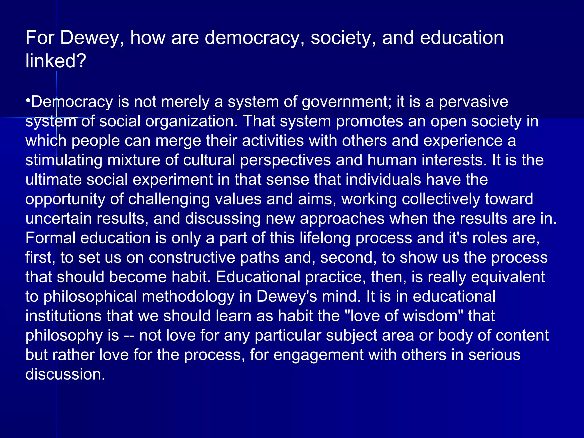 John dewey | PPT