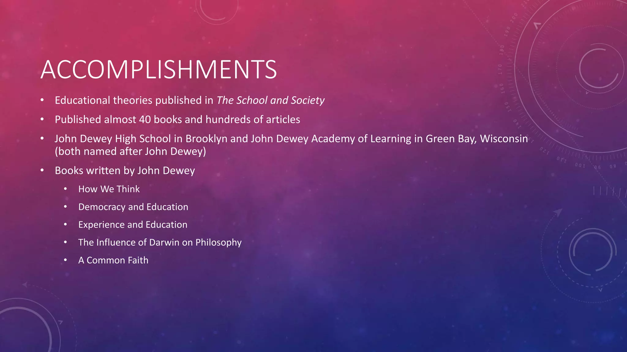 John dewey | PPTX | Adult Education | Education